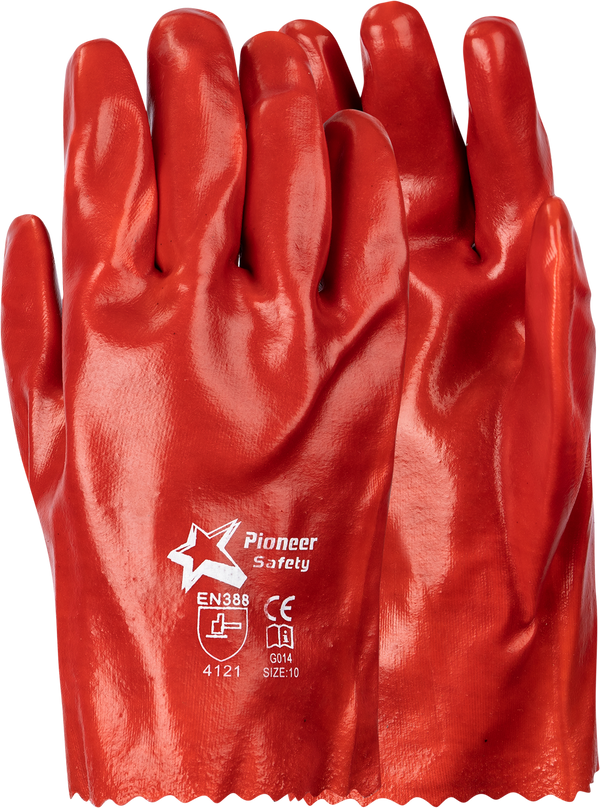 PVC Red Medium Weight - 27cm – Uniform and Safety Gear